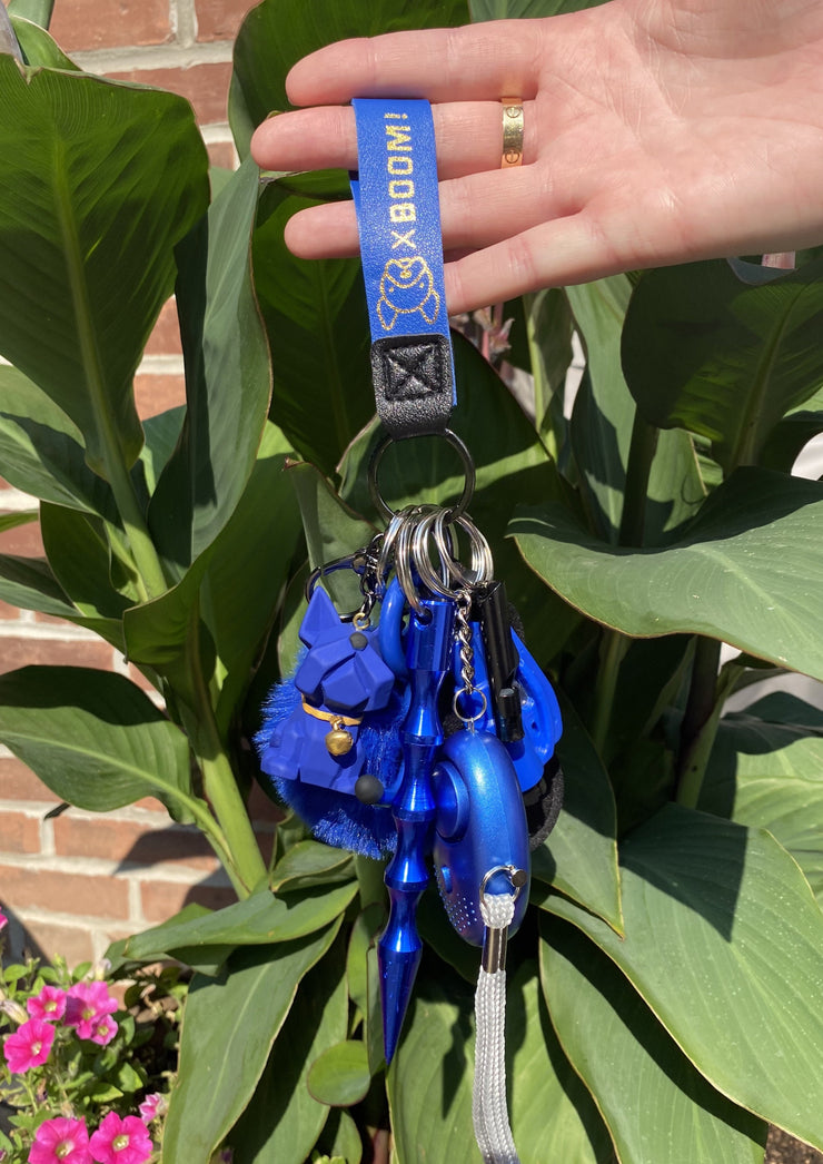 Royal Blue BOOM Bulldog SafetyKey – SafetyKeys Toronto