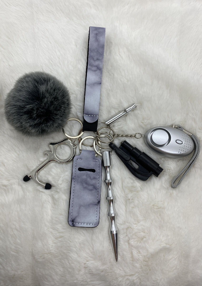 Grey Marble SafetyKey – SafetyKeys Toronto